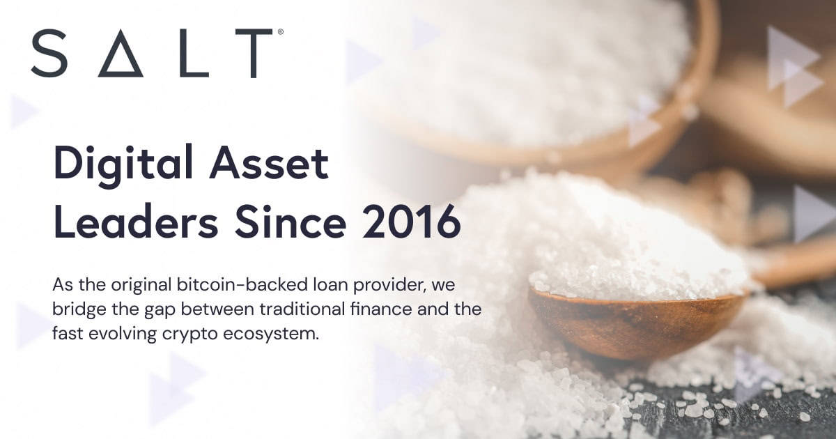 About SALT Lending | Trusted Bitcoin Loan Provider Since 2016